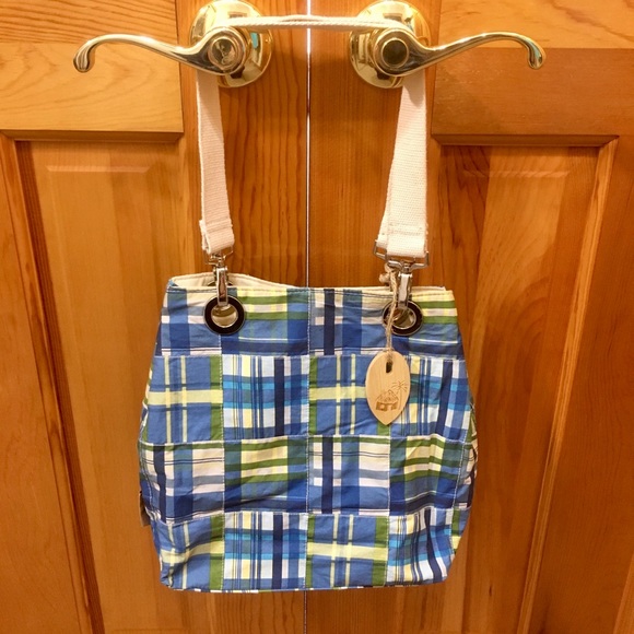 Caribbean Joe | Bags | Caribbean Joe Patchwork Plaid Tote | Poshmark